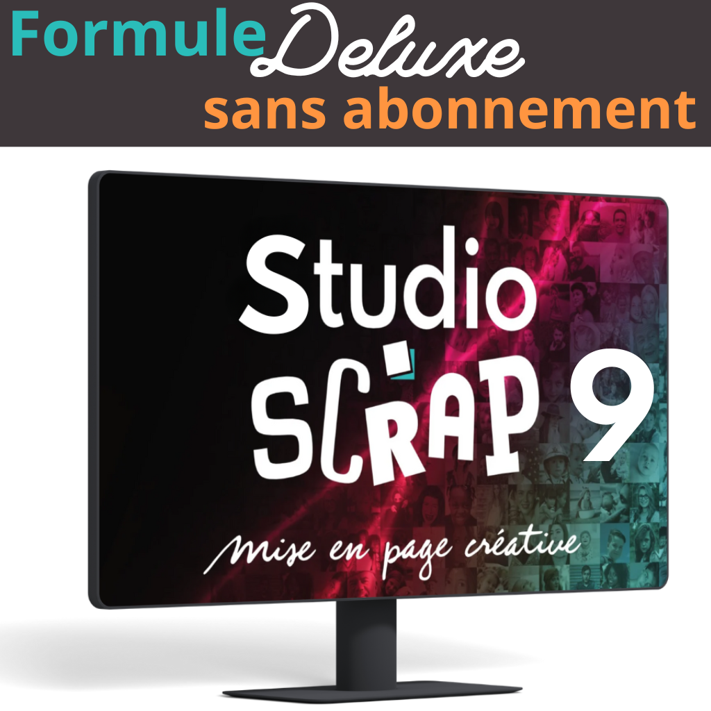 Studio-Scrap 9 Deluxe - Licence permanente