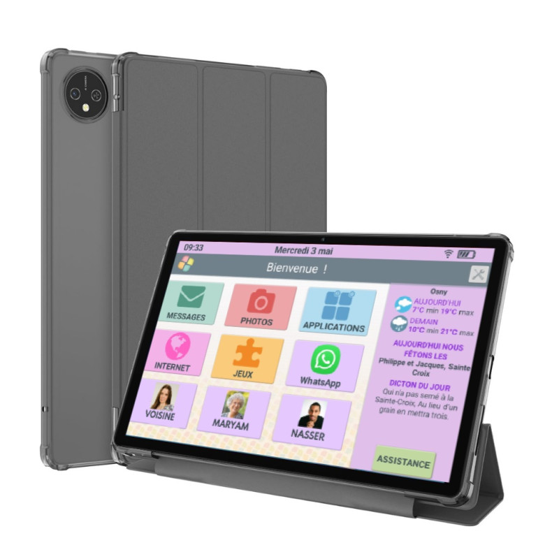 Facilotab L Rubis - WiFi/4G - 64 GB - Android 13 - Simplified tablet ...