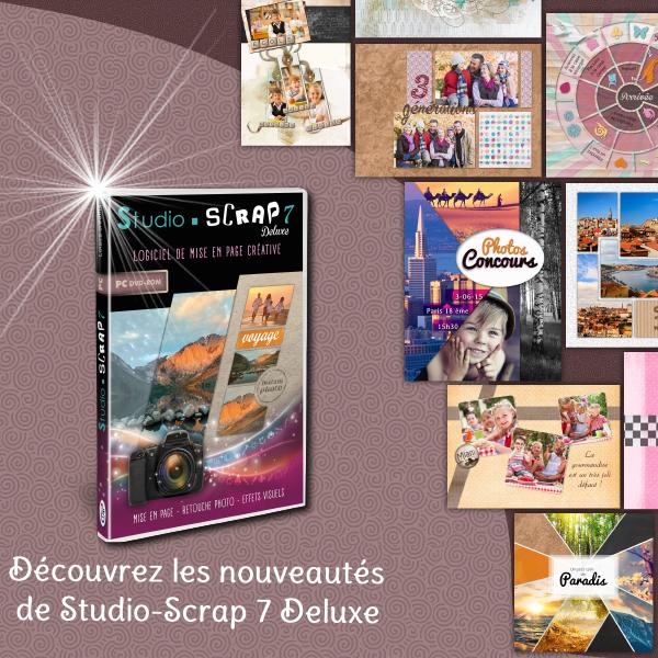 Studio-Scrap 7 : Nouvelle édition du logiciel pour vos mises en page créatives - Studio-Scrap