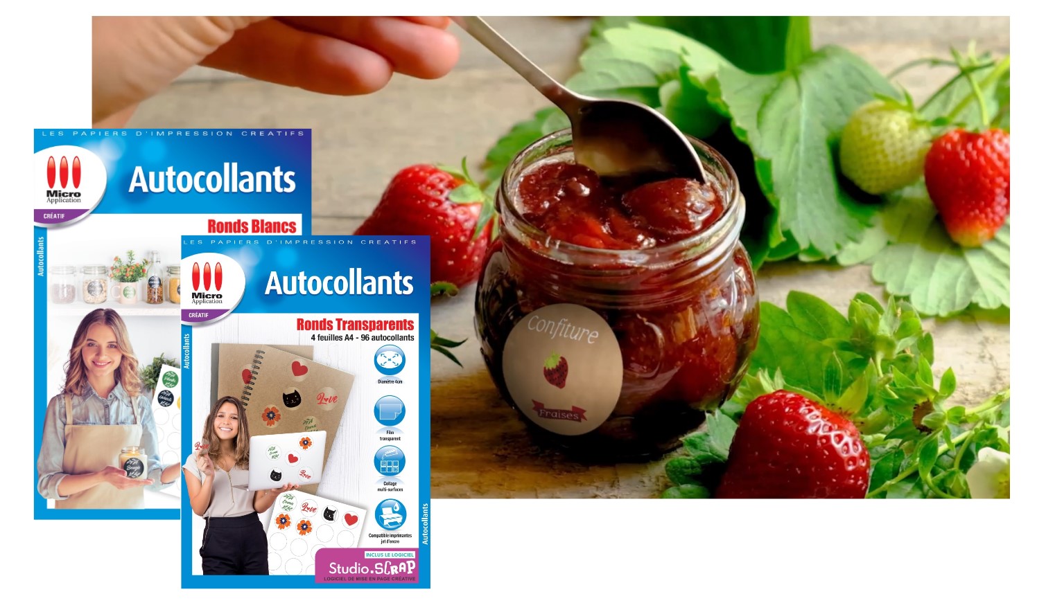 Un partenariat avec Micro Application - Studio-Scrap